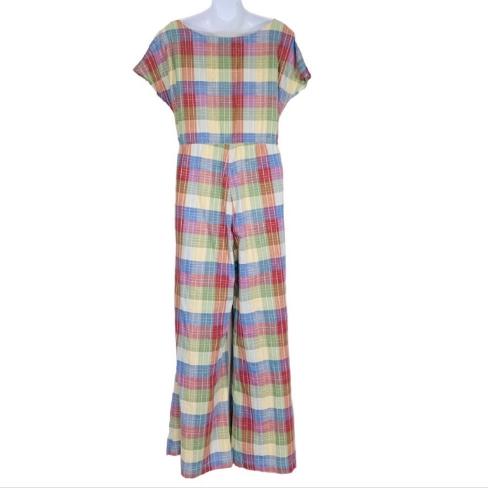 Ace & Jig Madras Suit Up Jumpsuit - Gem